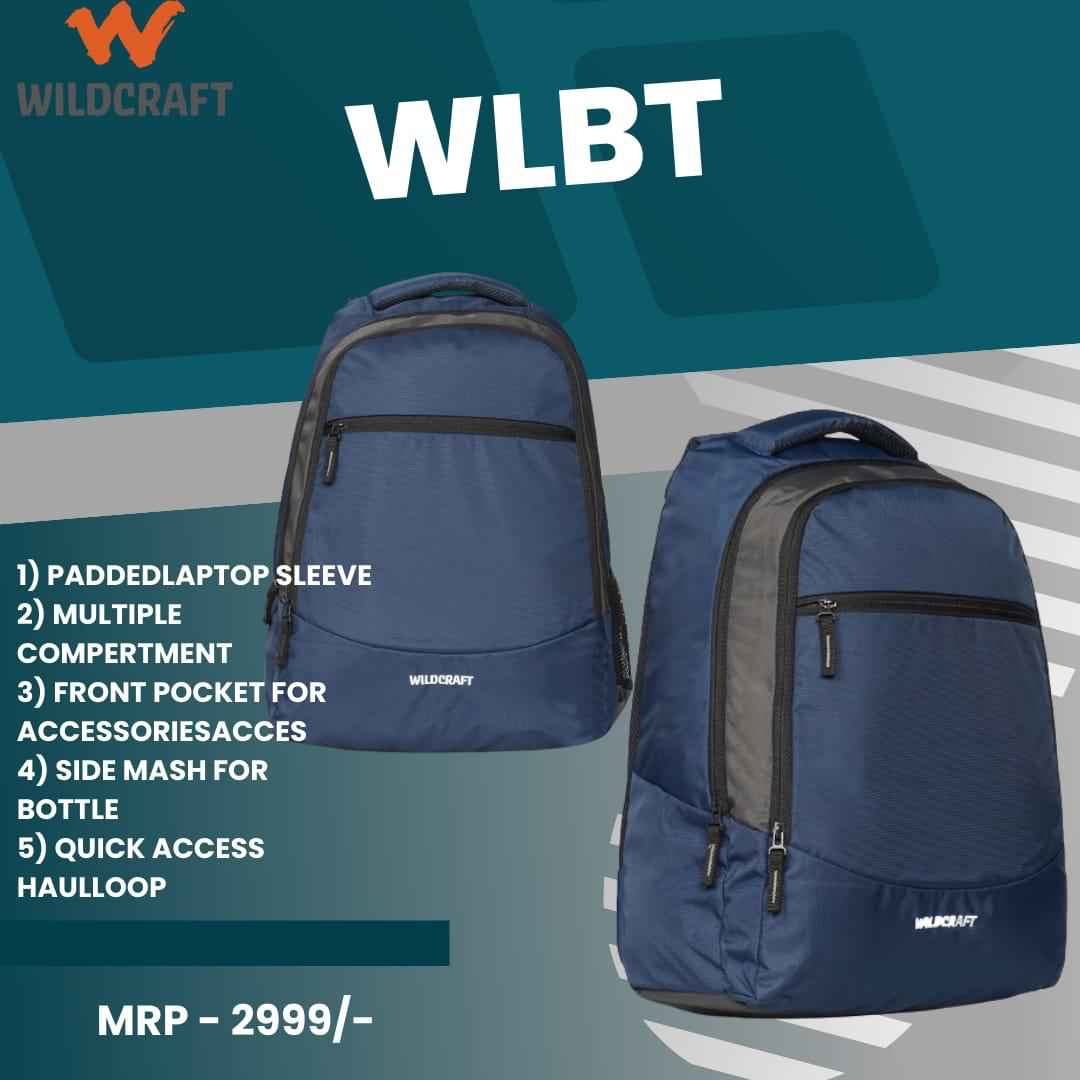 WILDCRAFT | WLBT Backpack – Pine Labs