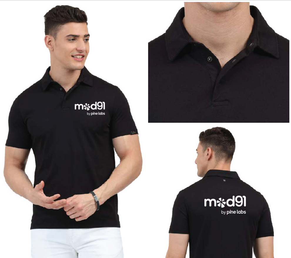 Rare Rabbit Signature Polo T-Shirt – Pine Labs